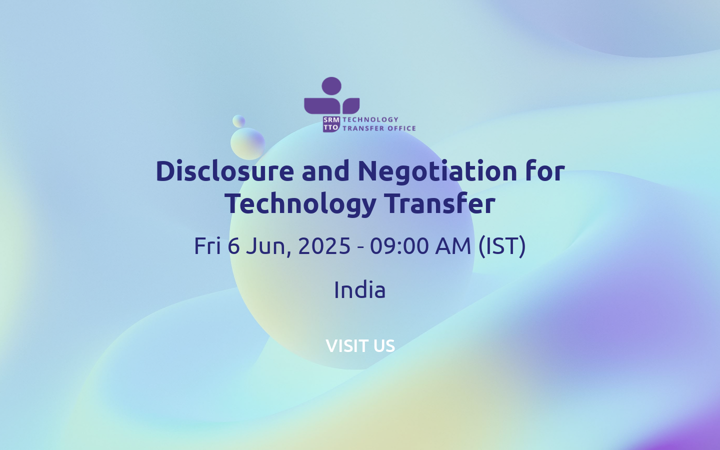 Disclosure and Negotiation for Technology Transfer
